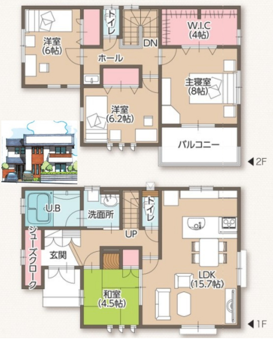 【富士住建の間取りを公開】30・32・35坪の図面を徹底解説＜平屋と2世帯も＞ | もやし夫婦の富士住建研究所
